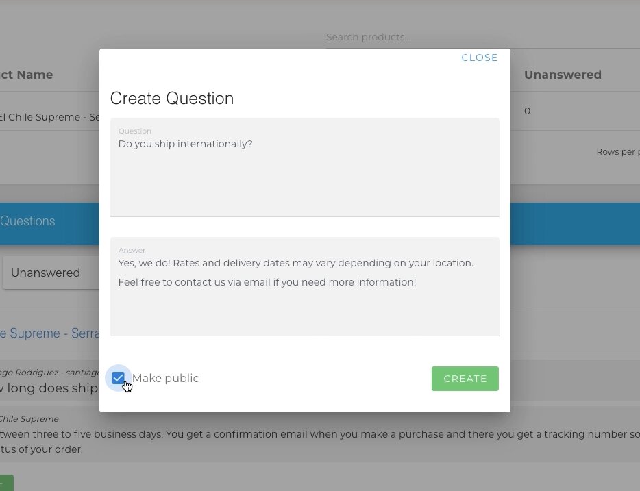 How To Create A Question - Opinew Help