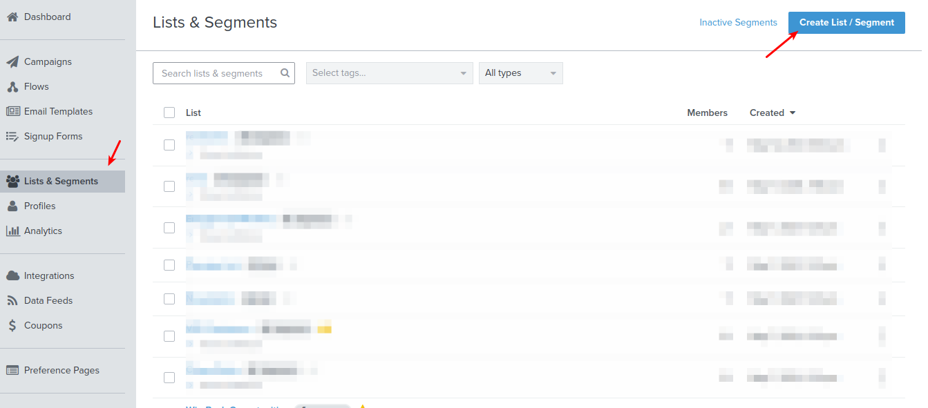 How to create segments and campaigns with Klaviyo - Opinew Help